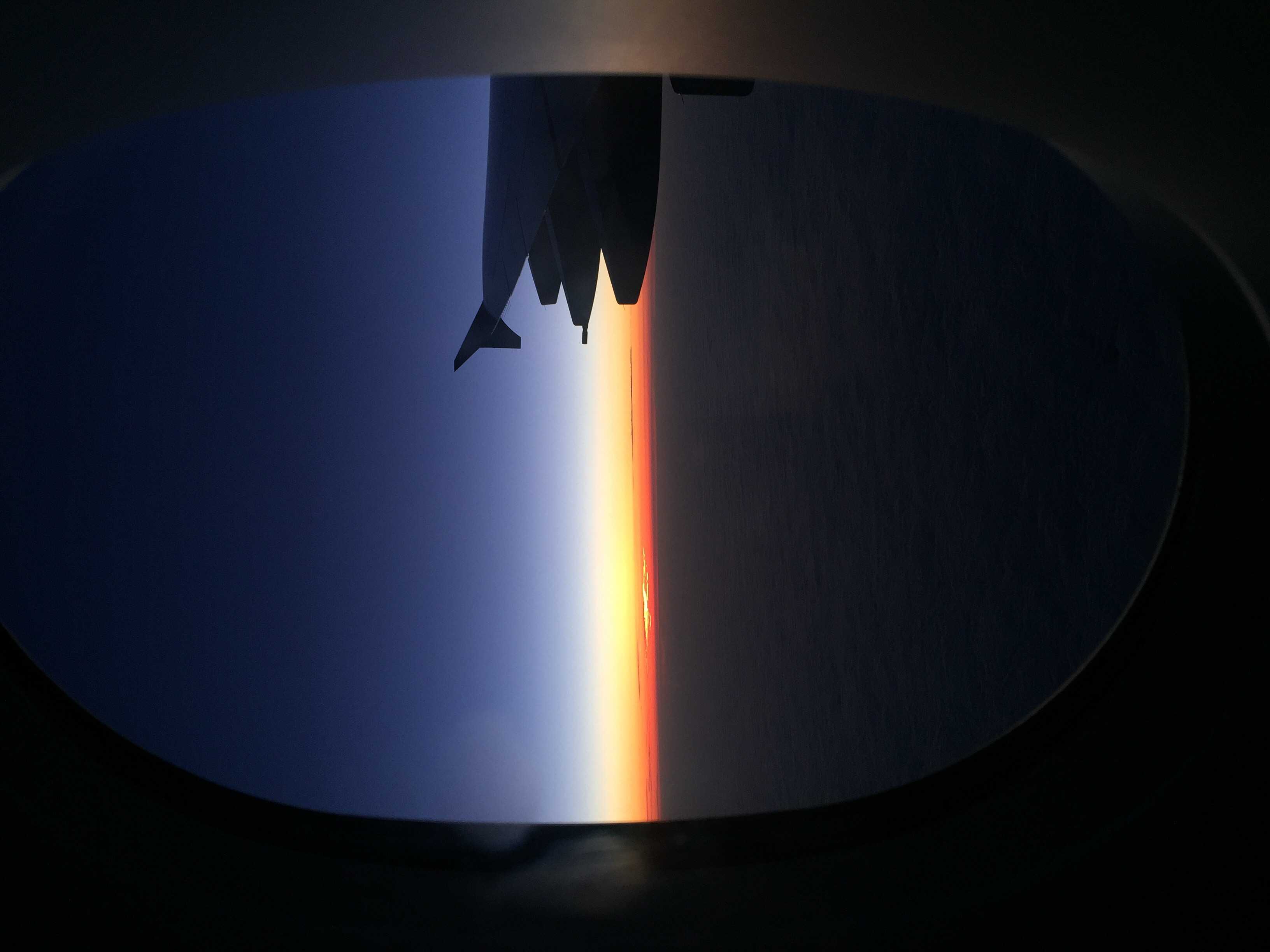 best plane window seat view between Bangkok and Los Angeles